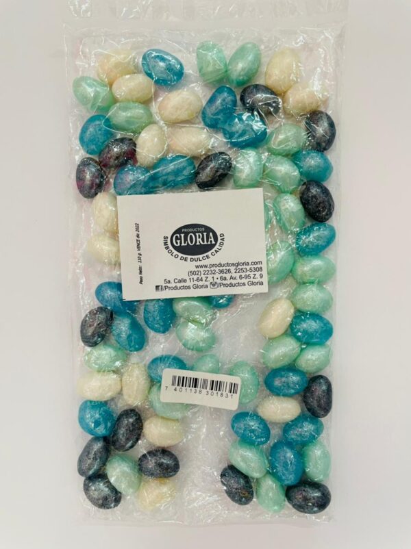 GOMITAS FRIJOLES AZULES PERLADOS 110 G